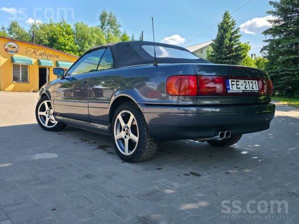 Audi Cabriolet 1996 in Balvi, with an engine capacity of 2.00 L and mileage of 373 thousand km for 4300 €, photo 7 on AUTOMOTO.COM.LV