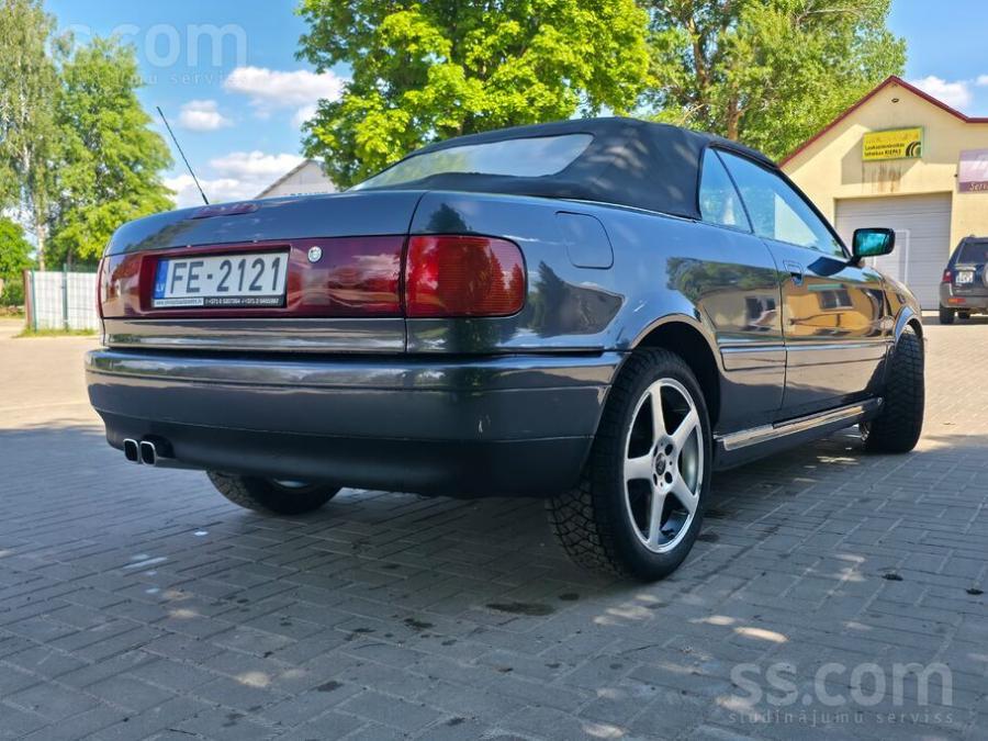 Audi Cabriolet 1996 Balvi, ar dzinēja tilpumu 2.00 L un nobraukumu 373 tūkst. km par 4300 €, foto 7 vietnē AUTOMOTO.COM.LV