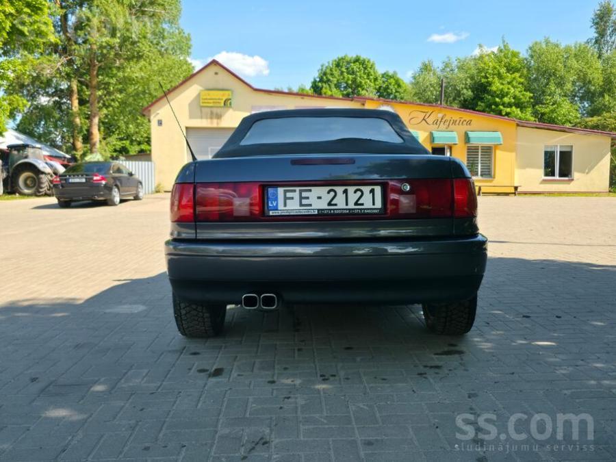Audi Cabriolet 1996 Balvi, ar dzinēja tilpumu 2.00 L un nobraukumu 373 tūkst. km par 4300 €, foto 9 vietnē AUTOMOTO.COM.LV