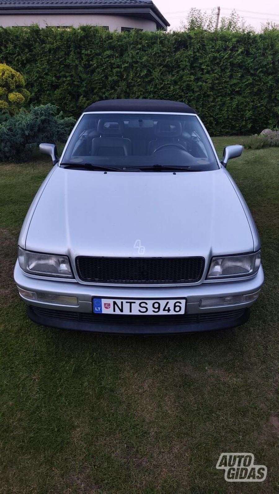 Audi Cabriolet 1998 in Alytus, with an engine capacity of 1.90 L and mileage of 305 thousand km for 2999 €, photo 6 on AUTOMOTO.COM.LV