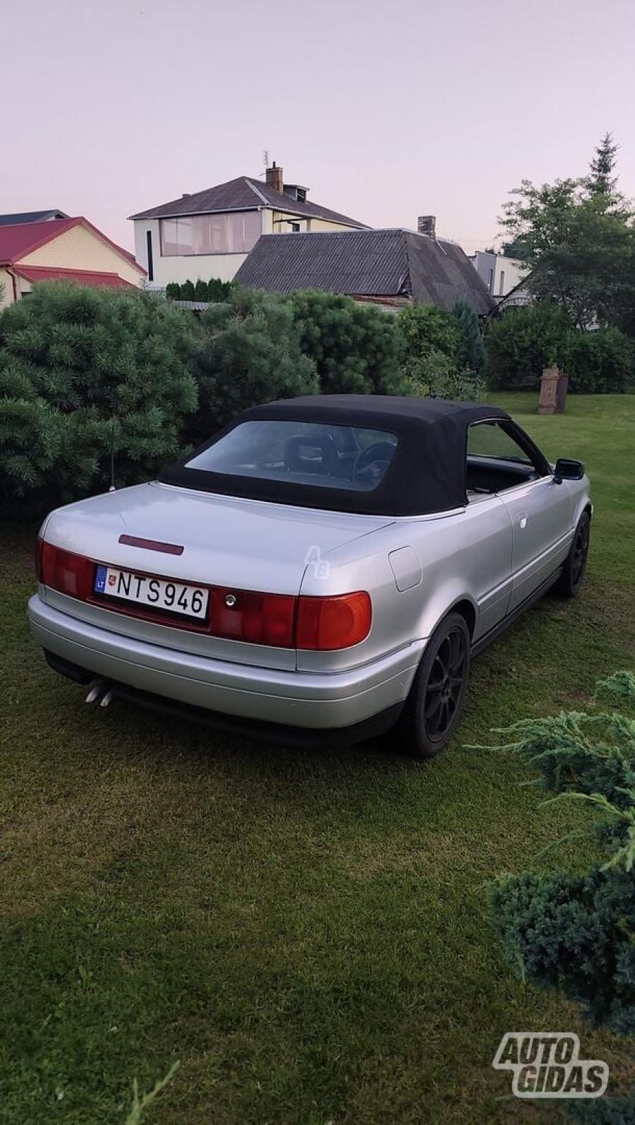 Audi Cabriolet 1998 in Alytus, with an engine capacity of 1.90 L and mileage of 305 thousand km for 2999 €, photo 8 on AUTOMOTO.COM.LV