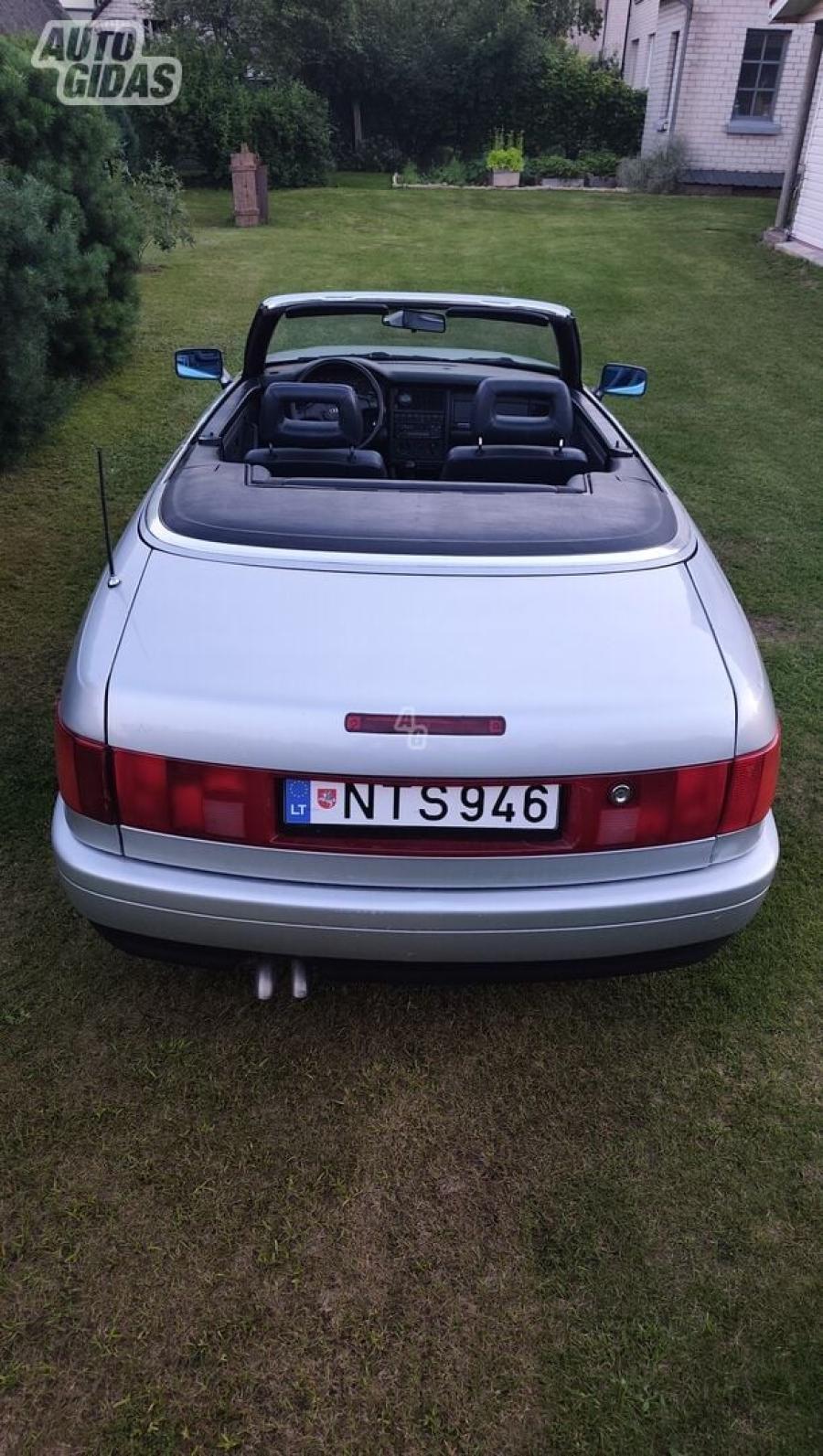 Audi Cabriolet 1998 in Alytus, with an engine capacity of 1.90 L and mileage of 305 thousand km for 2999 €, photo 9 on AUTOMOTO.COM.LV