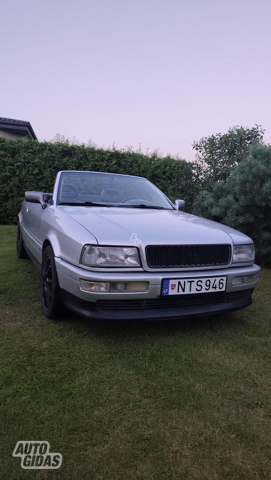 Audi Cabriolet 1998 in Alytus, with an engine capacity of 1.90 L and mileage of 305 thousand km for 2999 €, photo 12 on AUTOMOTO.COM.LV
