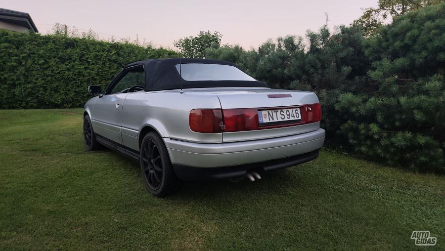 Audi Cabriolet 1998 in Alytus, with an engine capacity of 1.90 L and mileage of 305 thousand km for 2999 €, photo 16 on AUTOMOTO.COM.LV