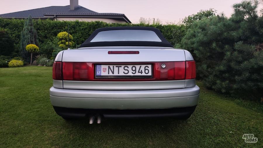 Audi Cabriolet 1998 in Alytus, with an engine capacity of 1.90 L and mileage of 305 thousand km for 2999 €, photo 18 on AUTOMOTO.COM.LV