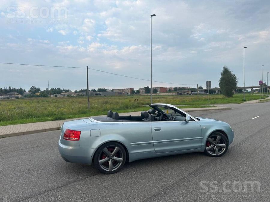 Audi Cabriolet 2005 in Rezekne, with an engine capacity of 2.50 L and mileage of 262 thousand km for 3300 €, photo 3 on AUTOMOTO.COM.LV