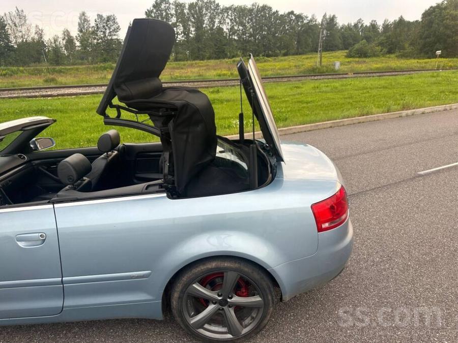 Audi Cabriolet 2005 in Rezekne, with an engine capacity of 2.50 L and mileage of 262 thousand km for 3300 €, photo 7 on AUTOMOTO.COM.LV