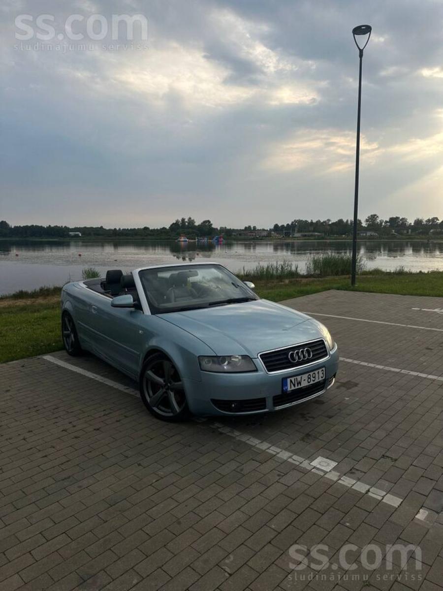 Audi Cabriolet 2005 in Rezekne, with an engine capacity of 2.50 L and mileage of 262 thousand km for 3300 €, photo 8 on AUTOMOTO.COM.LV