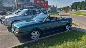 Green Audi Cabriolet 1992 in Riga, with an engine capacity of 2.30 L and mileage of 264 thousand km for 3900 €, photo 11 on AUTOMOTO.COM.LV