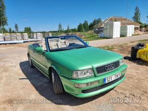 Zaļš Audi Cabriolet 1996 Tallina, ar dzinēja tilpumu 1.80 L un nobraukumu 225 tūkst. km par 5990 €, foto  vietnē AUTOMOTO.COM.LV