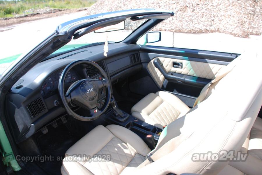 Zaļš Audi Cabriolet 1996 Tallina, ar dzinēja tilpumu 1.80 L un nobraukumu 225 tūkst. km par 5990 €, foto 11 vietnē AUTOMOTO.COM.LV