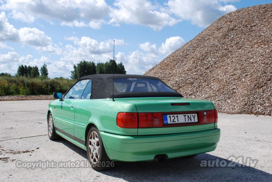 Zaļš Audi Cabriolet 1996 Tallina, ar dzinēja tilpumu 1.80 L un nobraukumu 225 tūkst. km par 5990 €, foto 19 vietnē AUTOMOTO.COM.LV