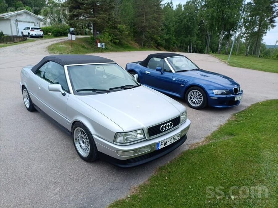 Серый Ауди Cabriolet 1993 в Рига, объемом двигателя 1.80 л и пробегом 300 тыс. км за 4500 €, фото 3 на AUTOMOTO.COM.LV