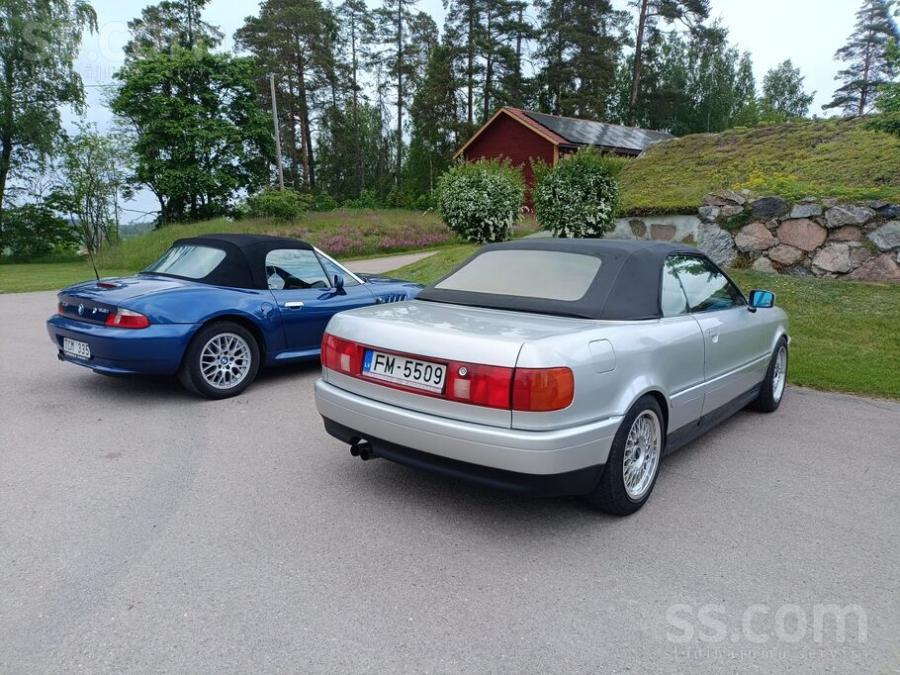 Серый Ауди Cabriolet 1993 в Рига, объемом двигателя 1.80 л и пробегом 300 тыс. км за 4500 €, фото 4 на AUTOMOTO.COM.LV