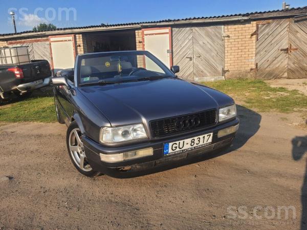 Pelēks Audi Cabriolet 1996 Jēkabpils, ar dzinēja tilpumu 2.00 L un nobraukumu 372 tūkst. km par 3700 €, foto 1 vietnē AUTOMOTO.COM.LV