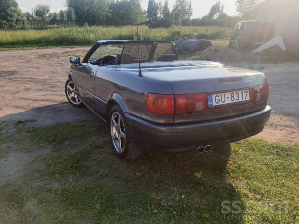 Pelēks Audi Cabriolet 1996 Jēkabpils, ar dzinēja tilpumu 2.00 L un nobraukumu 372 tūkst. km par 3700 €, foto 2 vietnē AUTOMOTO.COM.LV