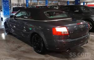 Grey Audi Cabriolet 2002 in Riga, with an engine capacity of 2.40 L and mileage of 0 thousand km for 5500 €, photo 13 on AUTOMOTO.COM.LV