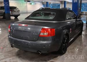 Grey Audi Cabriolet 2002 in Riga, with an engine capacity of 2.40 L and mileage of 0 thousand km for 5500 €, photo 14 on AUTOMOTO.COM.LV