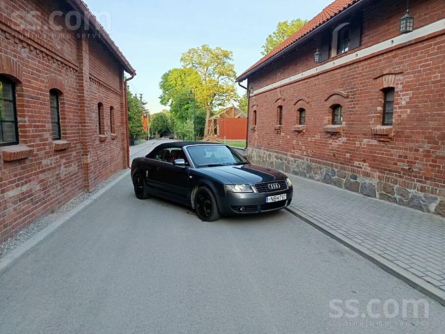 Pelēks Audi Cabriolet 2002 Rīga, ar dzinēja tilpumu 2.40 L un nobraukumu 0 tūkst. km par 4800 €, foto 8 vietnē AUTOMOTO.COM.LV