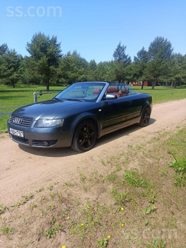 Pelēks Audi Cabriolet 2002 Rīga, ar dzinēja tilpumu 2.40 L un nobraukumu 0 tūkst. km par 5500 €, foto 8 vietnē AUTOMOTO.COM.LV