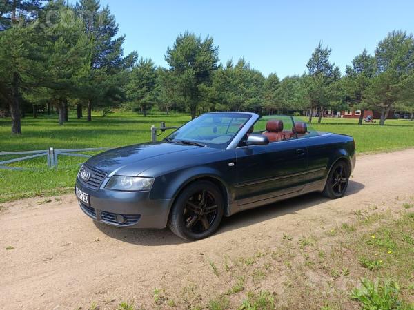 Pelēks Audi Cabriolet 2002 Rīga, ar dzinēja tilpumu 2.40 L un nobraukumu 0 tūkst. km par 5500 €, foto 9 vietnē AUTOMOTO.COM.LV