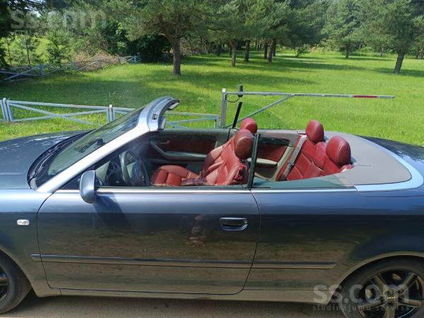 Pelēks Audi Cabriolet 2002 Rīga, ar dzinēja tilpumu 2.40 L un nobraukumu 0 tūkst. km par 5500 €, foto 10 vietnē AUTOMOTO.COM.LV