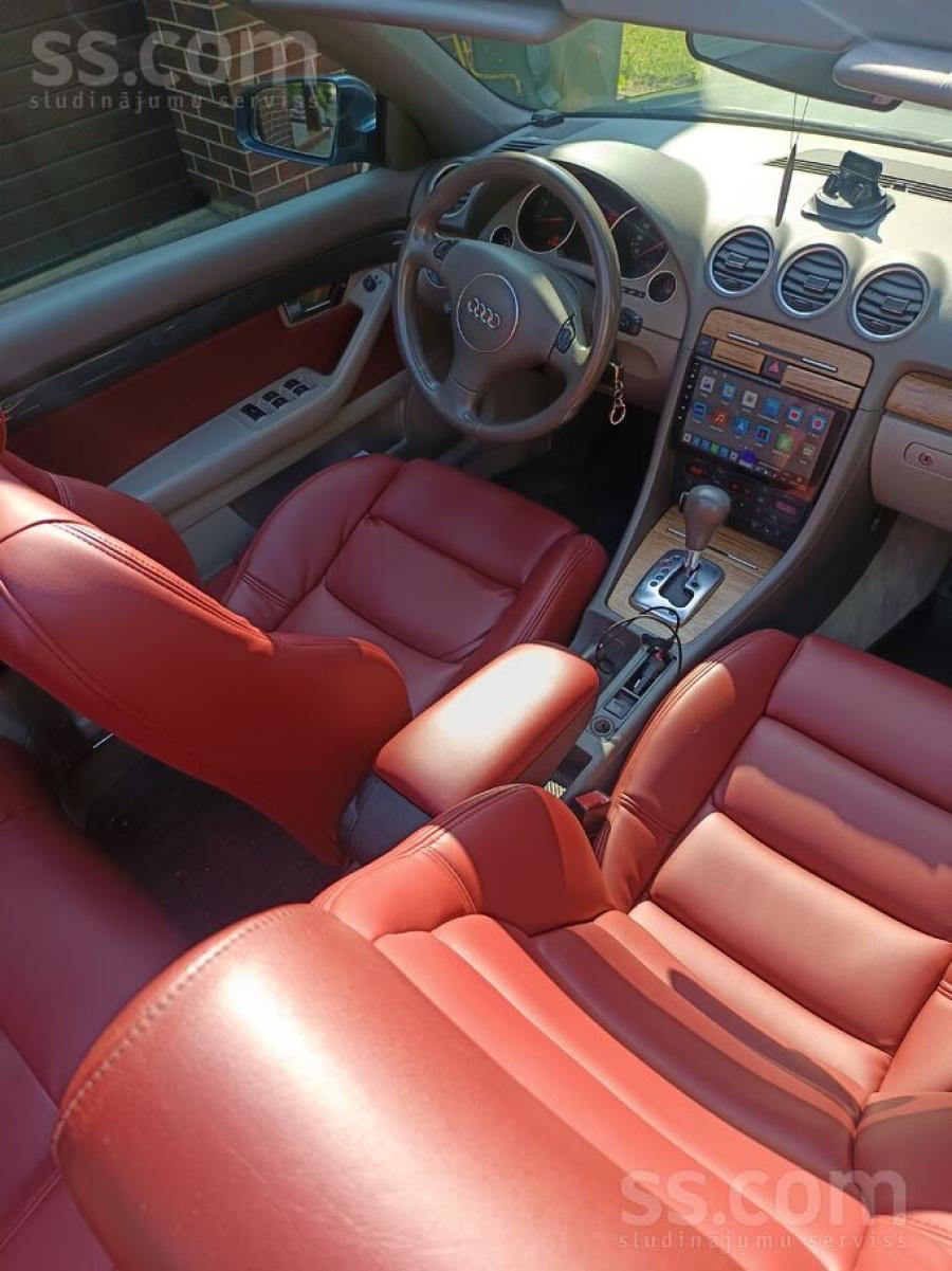 Pelēks Audi Cabriolet 2002 Rīga, ar dzinēja tilpumu 2.40 L un nobraukumu 0 tūkst. km par 4800 €, foto 18 vietnē AUTOMOTO.COM.LV