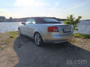 Grey Audi Cabriolet 2003 in Ogre, with an engine capacity of 2.50 L and mileage of 245 thousand km for 3550 €, photo 3 on AUTOMOTO.COM.LV