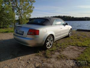 Grey Audi Cabriolet 2003 in Ogre, with an engine capacity of 2.50 L and mileage of 245 thousand km for 3550 €, photo 4 on AUTOMOTO.COM.LV