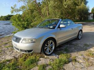 Grey Audi Cabriolet 2003 in Ogre, with an engine capacity of 2.50 L and mileage of 245 thousand km for 3550 €, photo 9 on AUTOMOTO.COM.LV