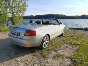 Grey Audi Cabriolet 2003 in Ogre, with an engine capacity of 2.50 L and mileage of 245 thousand km for 3550 €, photo 10 on AUTOMOTO.COM.LV