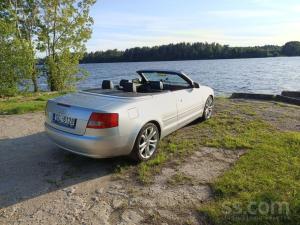 Grey Audi Cabriolet 2003 in Ogre, with an engine capacity of 2.50 L and mileage of 245 thousand km for 3550 €, photo 12 on AUTOMOTO.COM.LV