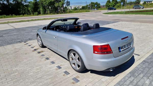 Pelēks Audi Cabriolet 2006 Klaipėda, ar dzinēja tilpumu 2.97 L un nobraukumu 280 tūkst. km par 3499 €, foto 4 vietnē AUTOMOTO.COM.LV