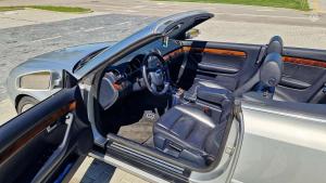 Pelēks Audi Cabriolet 2006 Klaipėda, ar dzinēja tilpumu 2.97 L un nobraukumu 280 tūkst. km par 3499 €, foto 6 vietnē AUTOMOTO.COM.LV