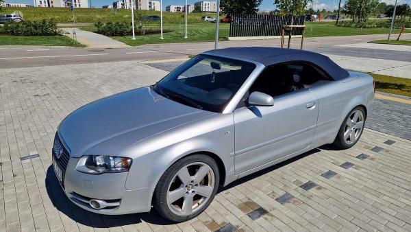 Серый Ауди Cabriolet 2006 в Клайпеда, объемом двигателя 2.97 л и пробегом 280 тыс. км за 3499 €, фото 10 на AUTOMOTO.COM.LV