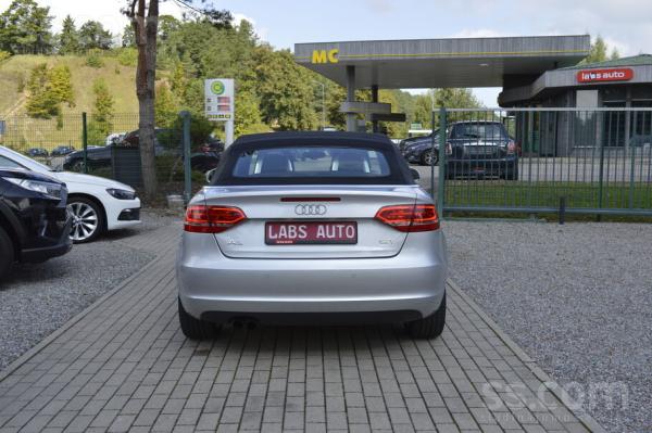 Grey Audi Cabriolet 2008 in Tukums, with an engine capacity of 1.80 L and mileage of 106 thousand km for 5895 €, photo 6 on AUTOMOTO.COM.LV