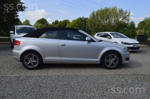 Grey Audi Cabriolet 2008 in Tukums, with an engine capacity of 1.80 L and mileage of 106 thousand km for 5895 €, photo 8 on AUTOMOTO.COM.LV