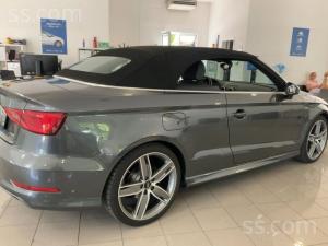 Grey Audi Cabriolet 2015 in Riga, with an engine capacity of 1.80 L and mileage of 97 thousand km for 25550 €, photo 6 on AUTOMOTO.COM.LV