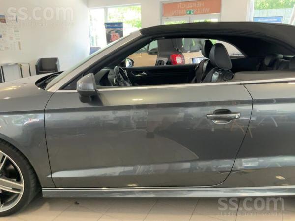 Grey Audi Cabriolet 2015 in Riga, with an engine capacity of 1.80 L and mileage of 97 thousand km for 25550 €, photo 7 on AUTOMOTO.COM.LV