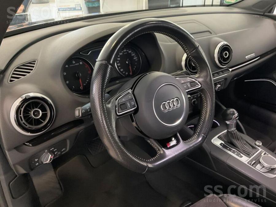 Grey Audi Cabriolet 2015 in Riga, with an engine capacity of 1.80 L and mileage of 97 thousand km for 25550 €, photo 9 on AUTOMOTO.COM.LV