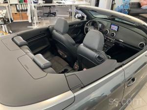 Grey Audi Cabriolet 2015 in Riga, with an engine capacity of 1.80 L and mileage of 97 thousand km for 25550 €, photo 11 on AUTOMOTO.COM.LV