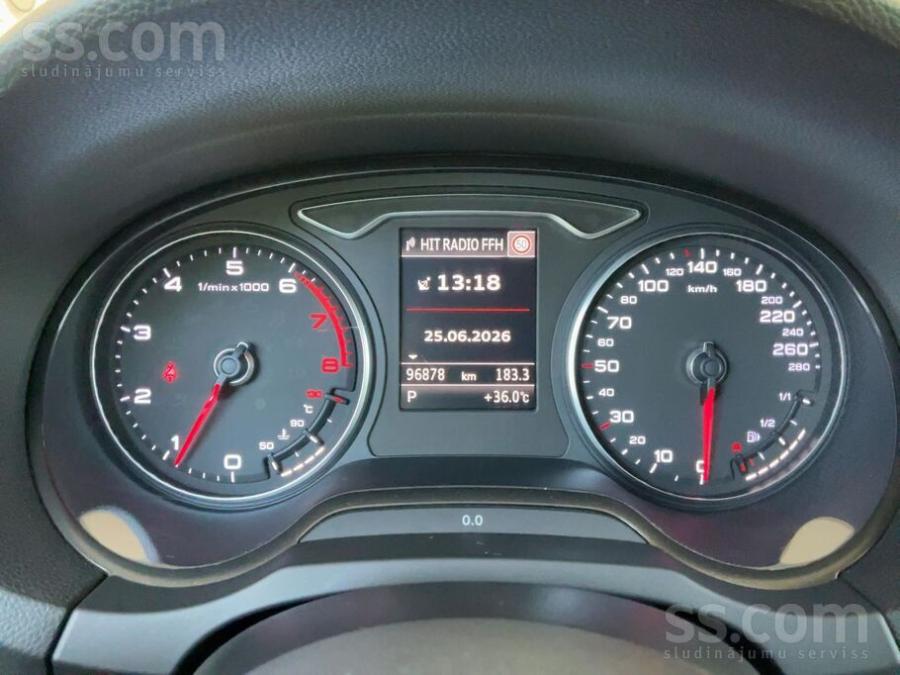 Grey Audi Cabriolet 2015 in Riga, with an engine capacity of 1.80 L and mileage of 97 thousand km for 25550 €, photo 16 on AUTOMOTO.COM.LV