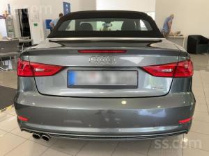 Grey Audi Cabriolet 2015 in Riga, with an engine capacity of 1.80 L and mileage of 97 thousand km for 25550 €, photo 17 on AUTOMOTO.COM.LV