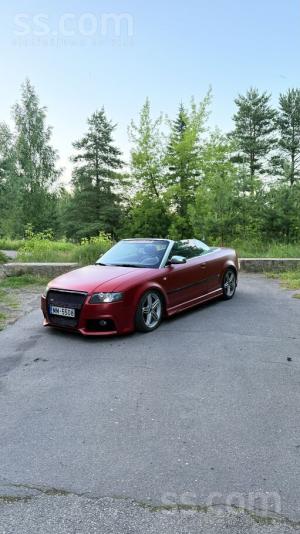Red Audi Cabriolet 2003 in Riga, with an engine capacity of 2.50 L and mileage of 280 thousand km for 6000 €, photo  on AUTOMOTO.COM.LV