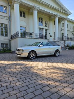 White Audi Cabriolet 1995 in Tallinn, with an engine capacity of 2.60 L and mileage of 0 thousand km for 4600 €, photo 4 on AUTOMOTO.COM.LV