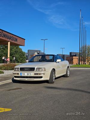 White Audi Cabriolet 1995 in Tallinn, with an engine capacity of 2.60 L and mileage of 0 thousand km for 4600 €, photo 5 on AUTOMOTO.COM.LV