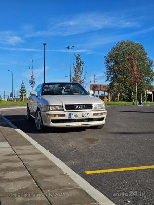 White Audi Cabriolet 1995 in Tallinn, with an engine capacity of 2.60 L and mileage of 0 thousand km for 4600 €, photo 10 on AUTOMOTO.COM.LV