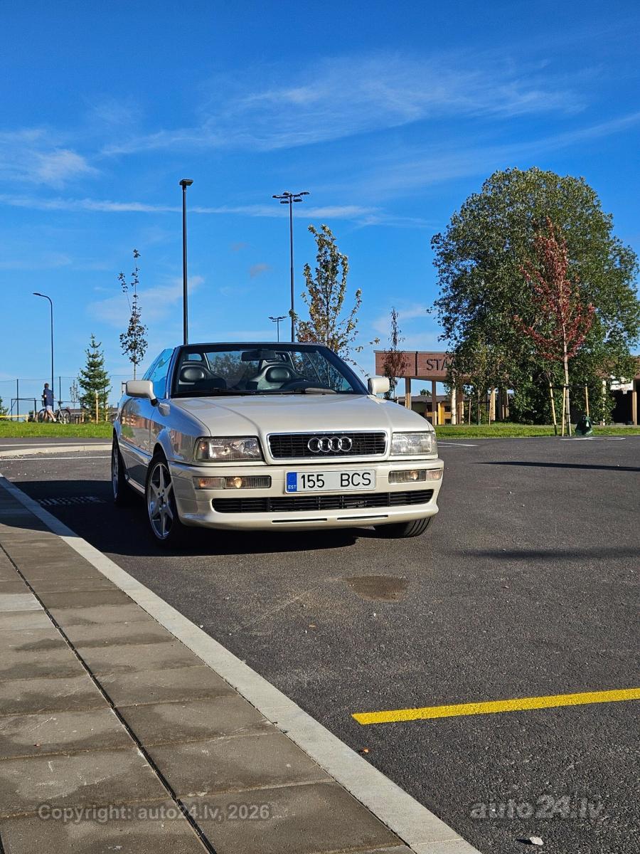 White Audi Cabriolet 1995 in Tallinn, with an engine capacity of 2.60 L and mileage of 0 thousand km for 4600 €, photo 10 on AUTOMOTO.COM.LV