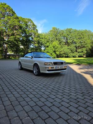 White Audi Cabriolet 1995 in Tallinn, with an engine capacity of 2.60 L and mileage of 0 thousand km for 4600 €, photo 16 on AUTOMOTO.COM.LV