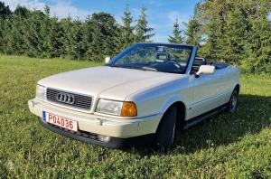 Balts Audi Cabriolet 1994 Klaipėda, ar dzinēja tilpumu 2.80 L un nobraukumu 90 tūkst. km par 4200 €, foto  vietnē AUTOMOTO.COM.LV